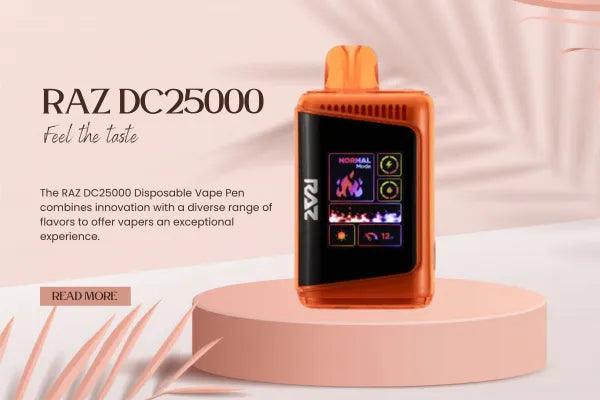 Discover the New RAZ DC25000 Disposable Vape: Flavor Extravaganza – HQDfume