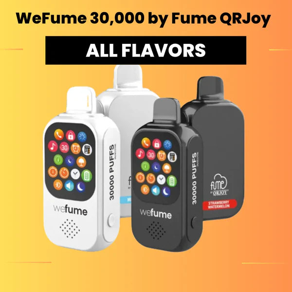 QRJoy Launches Groundbreaking WeFume 30000 Disposable Vape: The Ultima ...