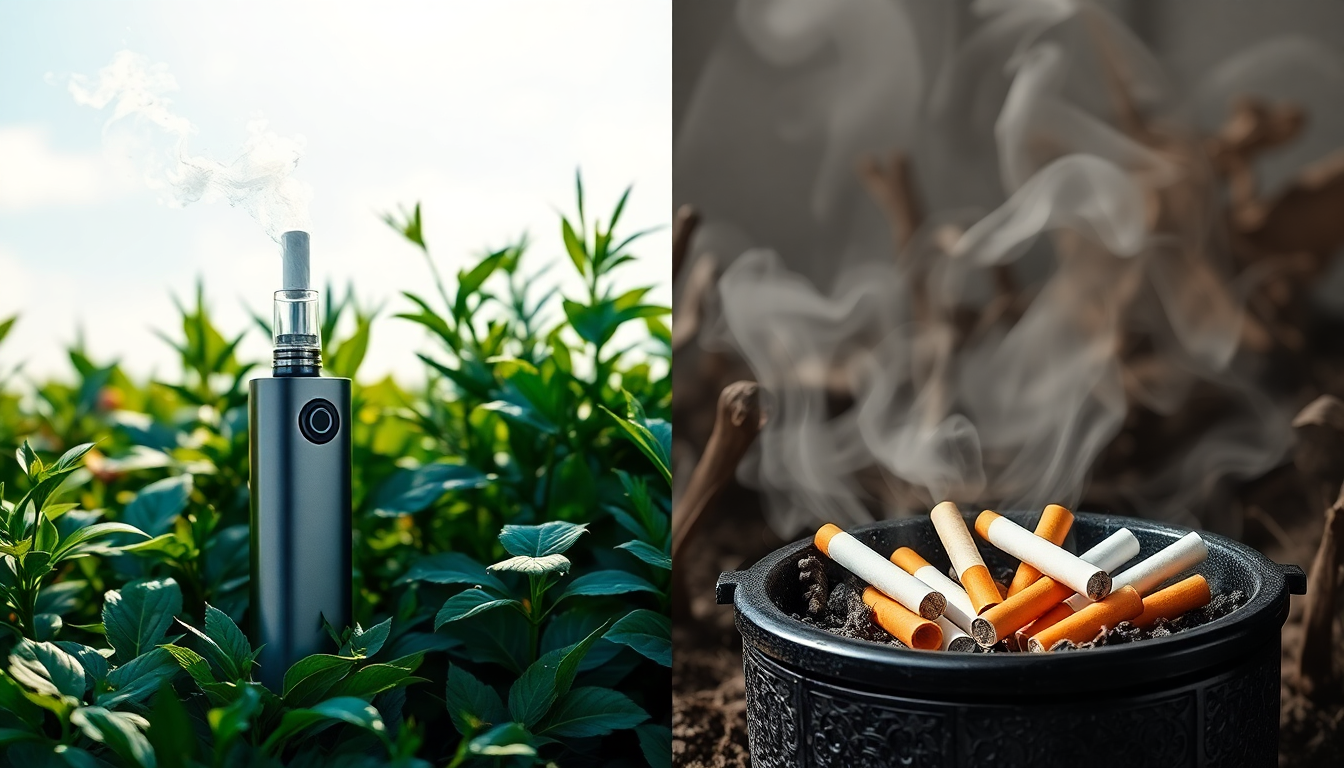 Vaping vs. Smoking: Why Making the Switch is a Game Changer – HQDfume