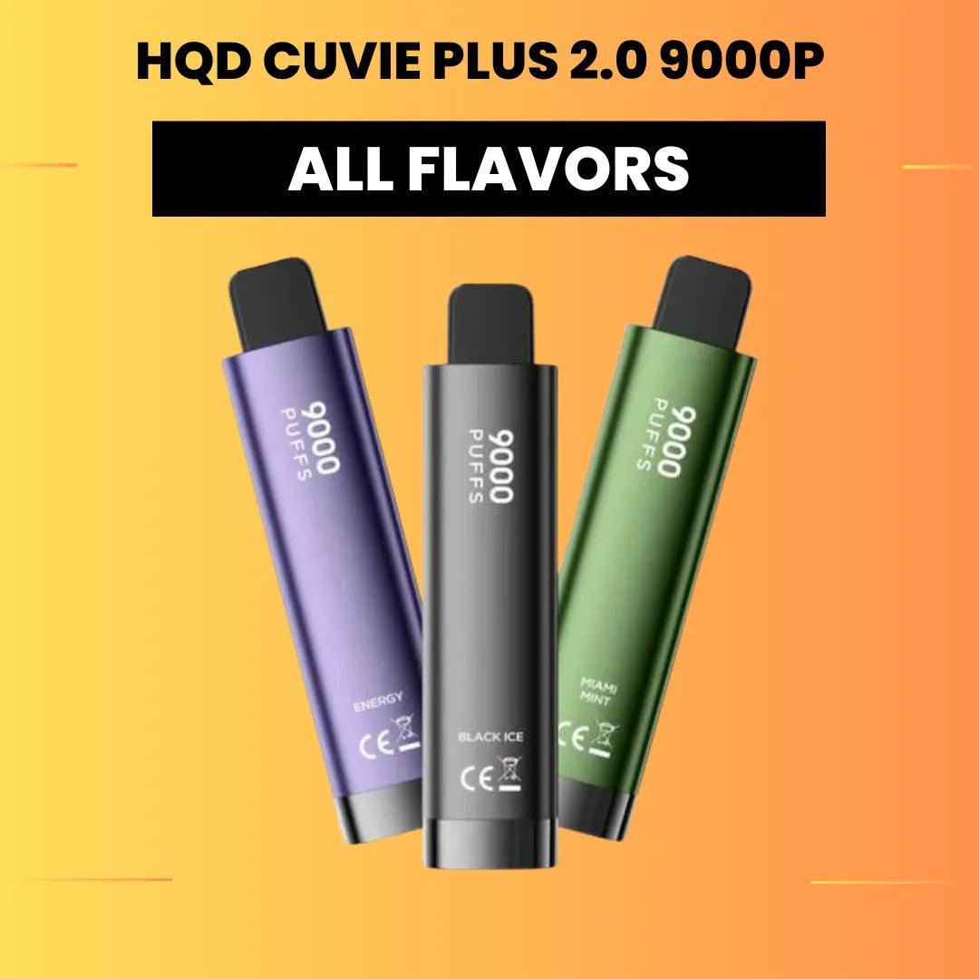 HQD CUVIE PLUS 2.0 9000 Puffs ⚡30% OFF💥 – HQDfume